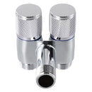 Stainless Steel Angle Valve 2 Way Dual Control Angle Valve 1/2" Multi ...