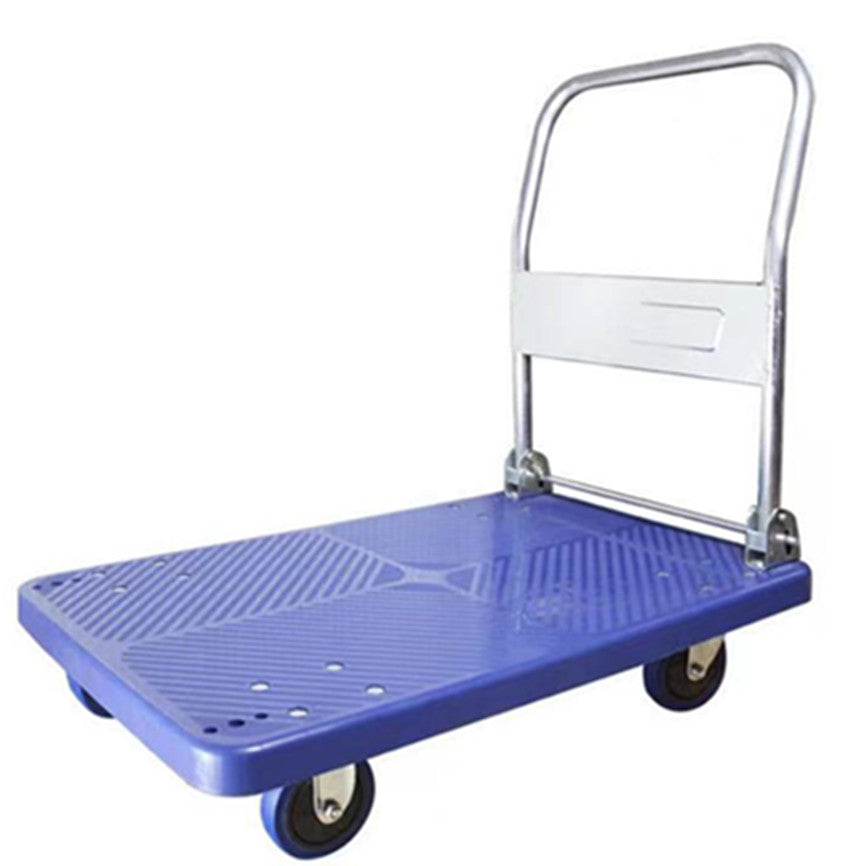 400KG Capacity Hard Plastic New Heavy Duty Folding Push Cart Large ...