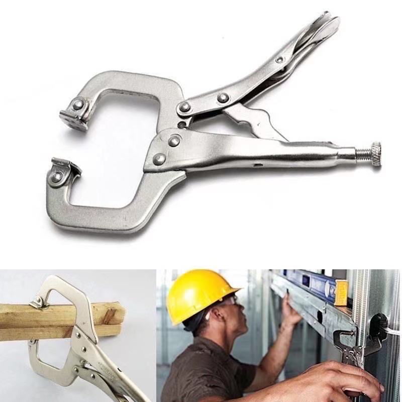 Vise Grip Locking C Clamps Vice Sheet Welding Work Pliers 11” – Arrow ...