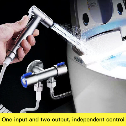 Stainless Steel Angle Valve 2 Way Dual Control Angle Valve 1/2" Multi ...