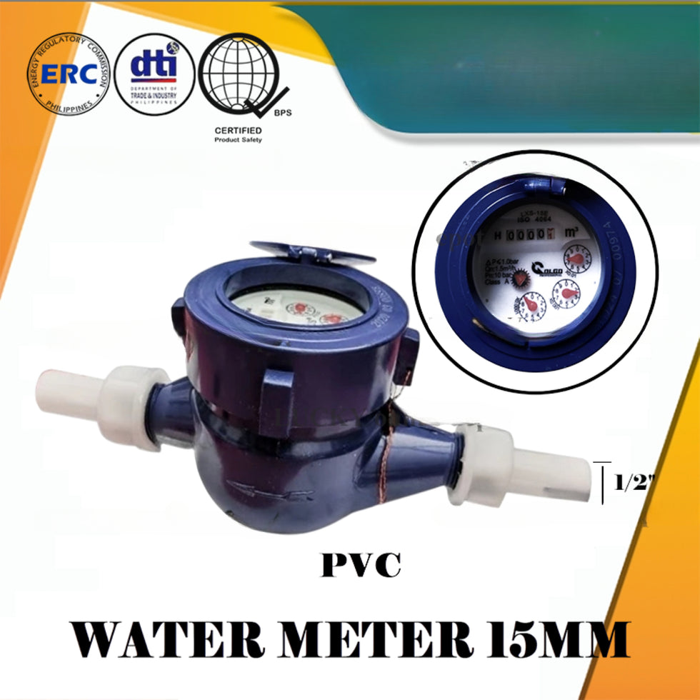 PVC/METAL/BRASS WATER METER/SUB METER 15MM – Arrow Hardware