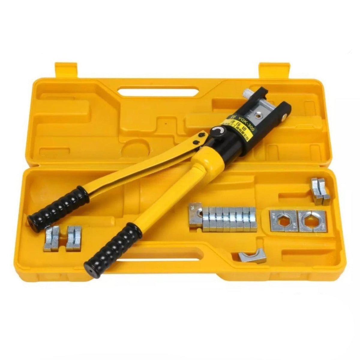 6T/8T/12T Hydraulic Crimper Tool Kit Tube Terminals Lugs Battery Wire ...