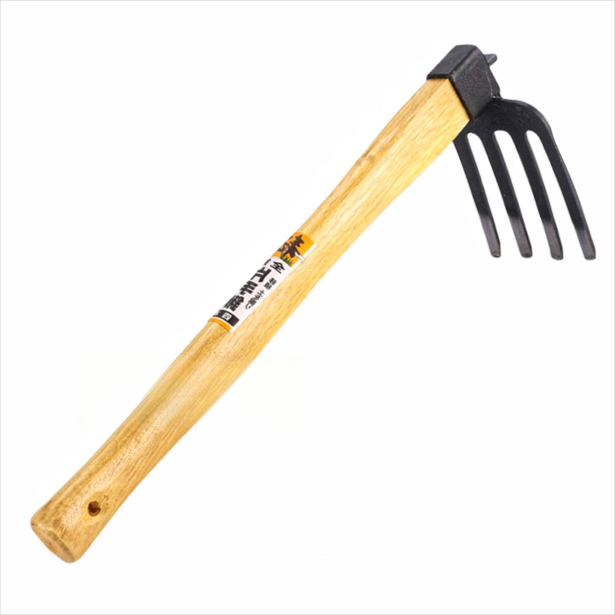 Four Tooth Rake Head With Wooden Handle – Arrow Hardware