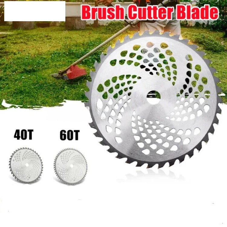 10" 255mm Round Grass Cutter Blade 40/60 Tooth Grass Trimmer Head Gard ...