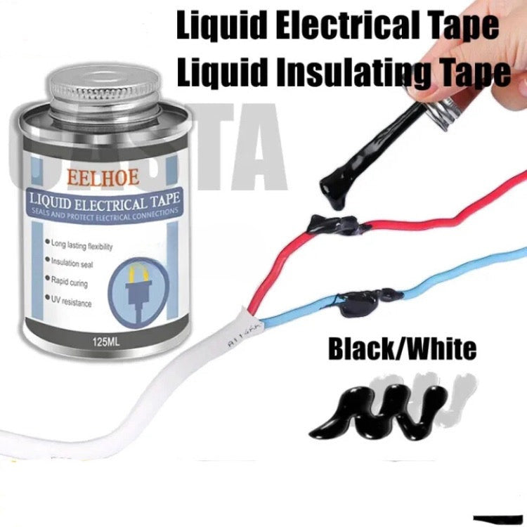 125ml Waterproof Liquid Electrical Tape Insulating Tape Repair Rubber ...