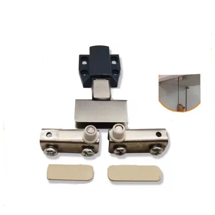 Single Magnetic Push to Open Glass Door Catches – Arrow Hardware
