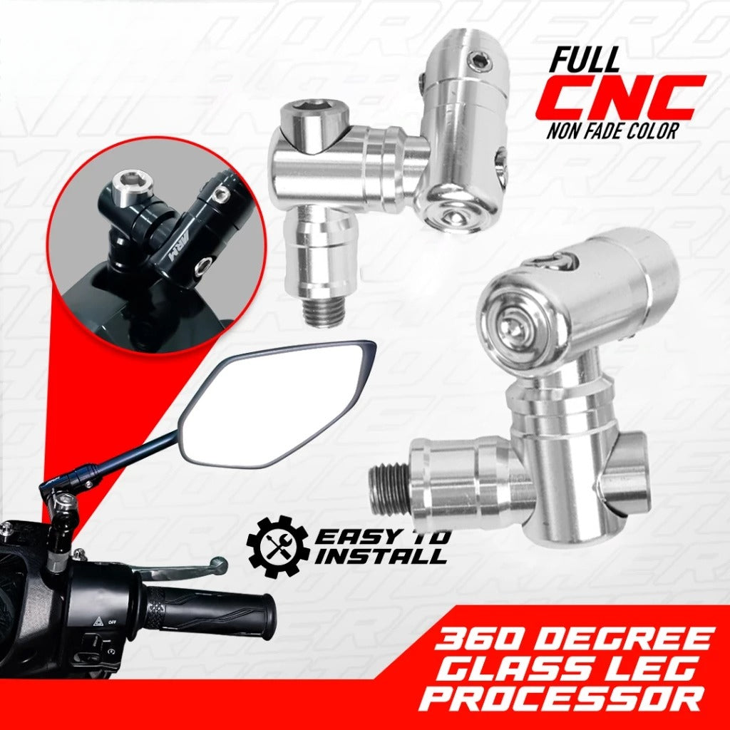 CNC SIDE MIRROR 360 folding mechanism Degree Glass Leg Processor For S ...