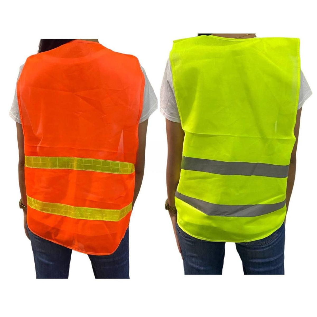 Adult Safety Vest High Visibility Reflective Vest Reflectorized Vest ...