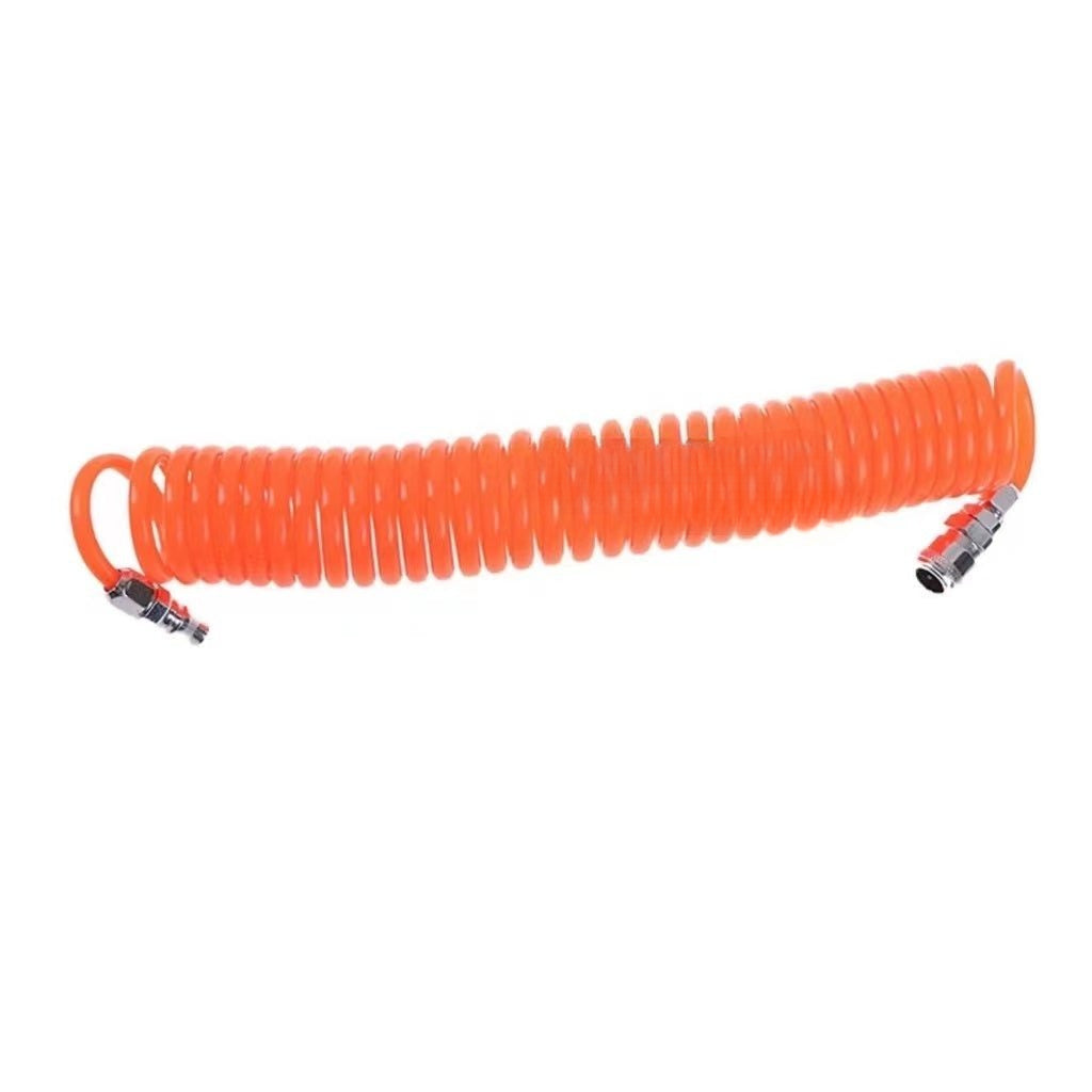 PU Spring Air Compressor Hose Tube Air Rope High Pressure Telescopic H ...