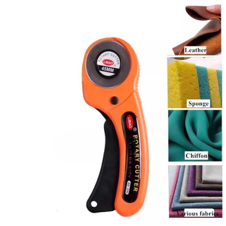 Rotary Cutter for Fabric with 45mm Blades Cloth Cutter – Arrow Hardware