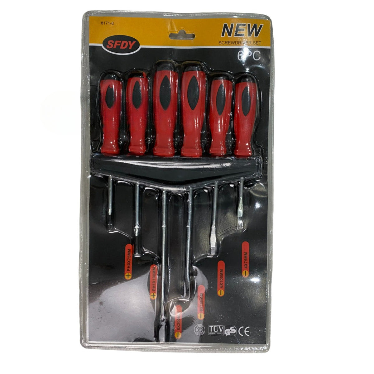 Screwdriver Set Steel Flat Screw driver Philip Screw Tools 6pcs – Arrow ...