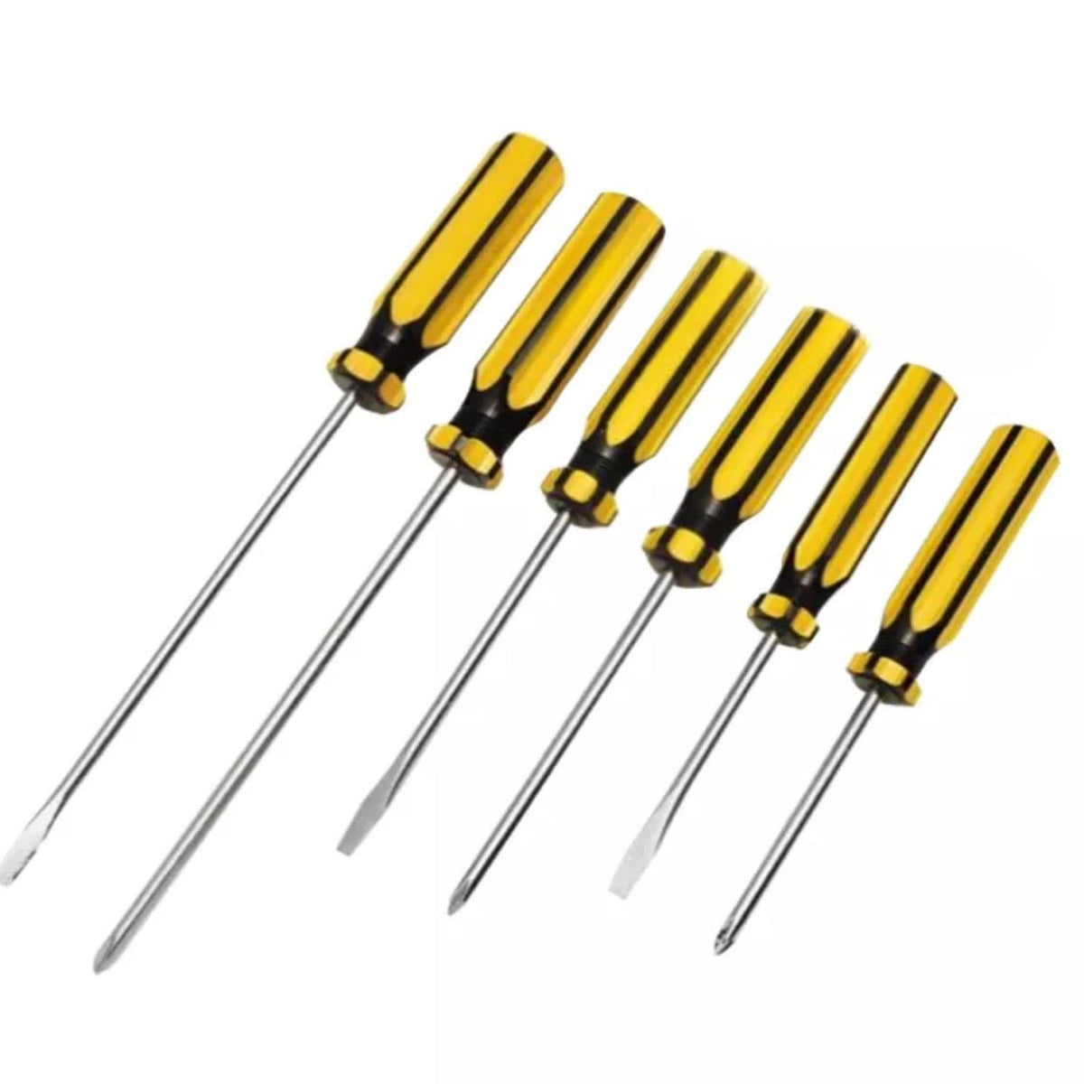 Screwdriver Set Steel Flat Screw driver Philip Screw Tools 6pcs – Arrow ...
