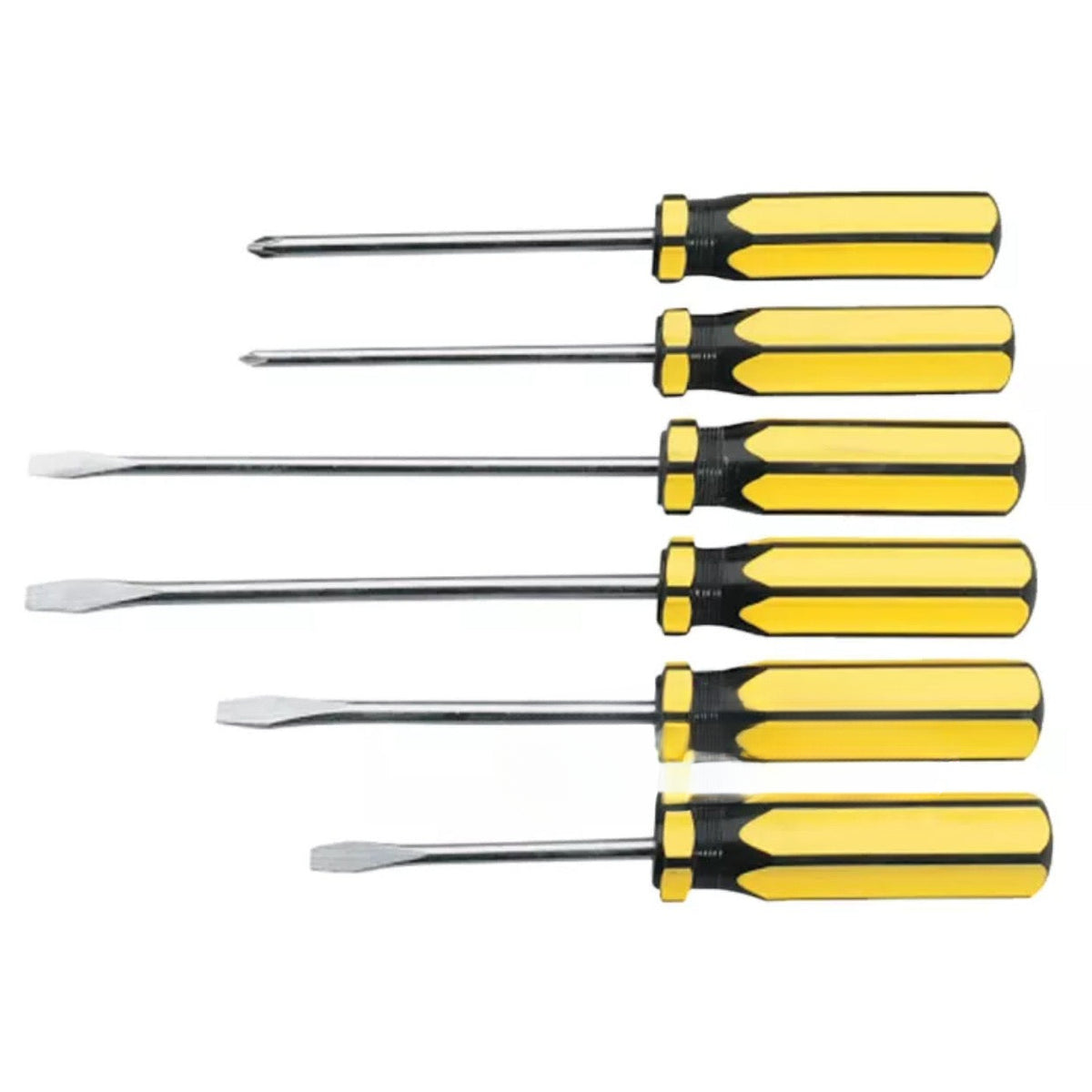 Screwdriver Set Steel Flat Screw driver Philip Screw Tools 6pcs – Arrow ...