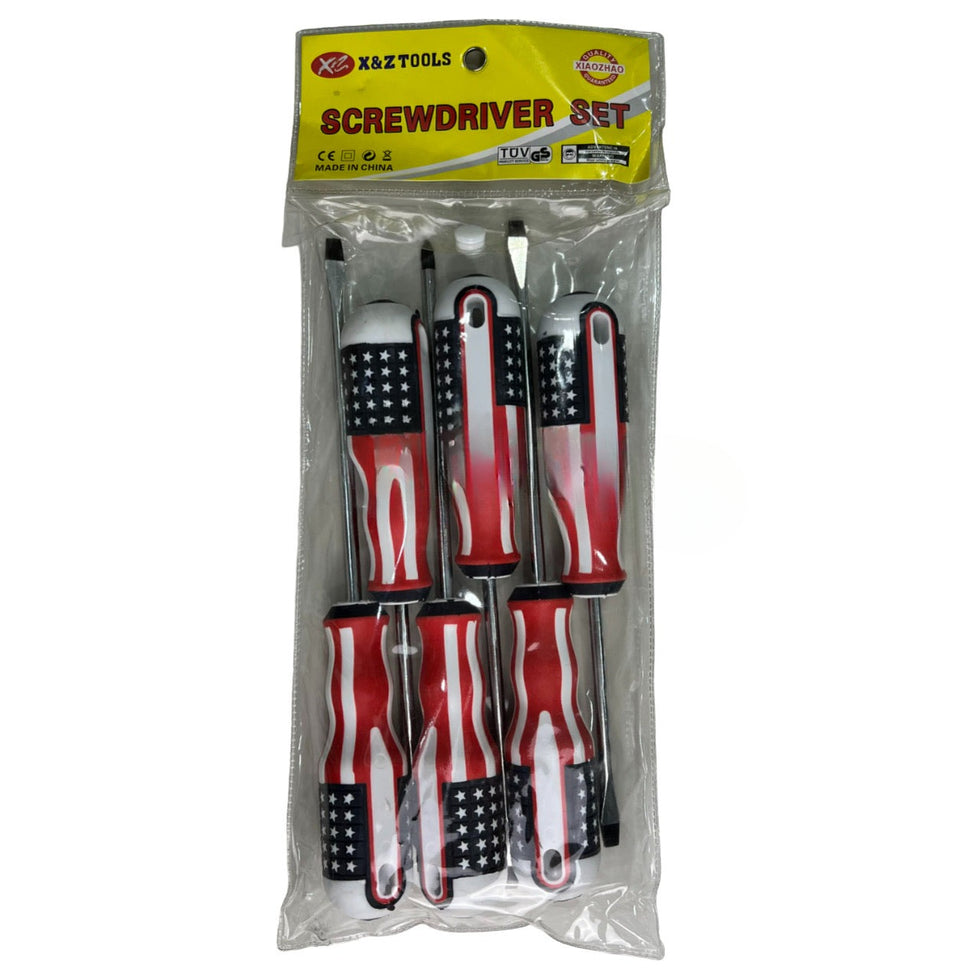 Screwdriver Set Steel Flat Screw driver Philip Screw Tools 6pcs – Arrow ...