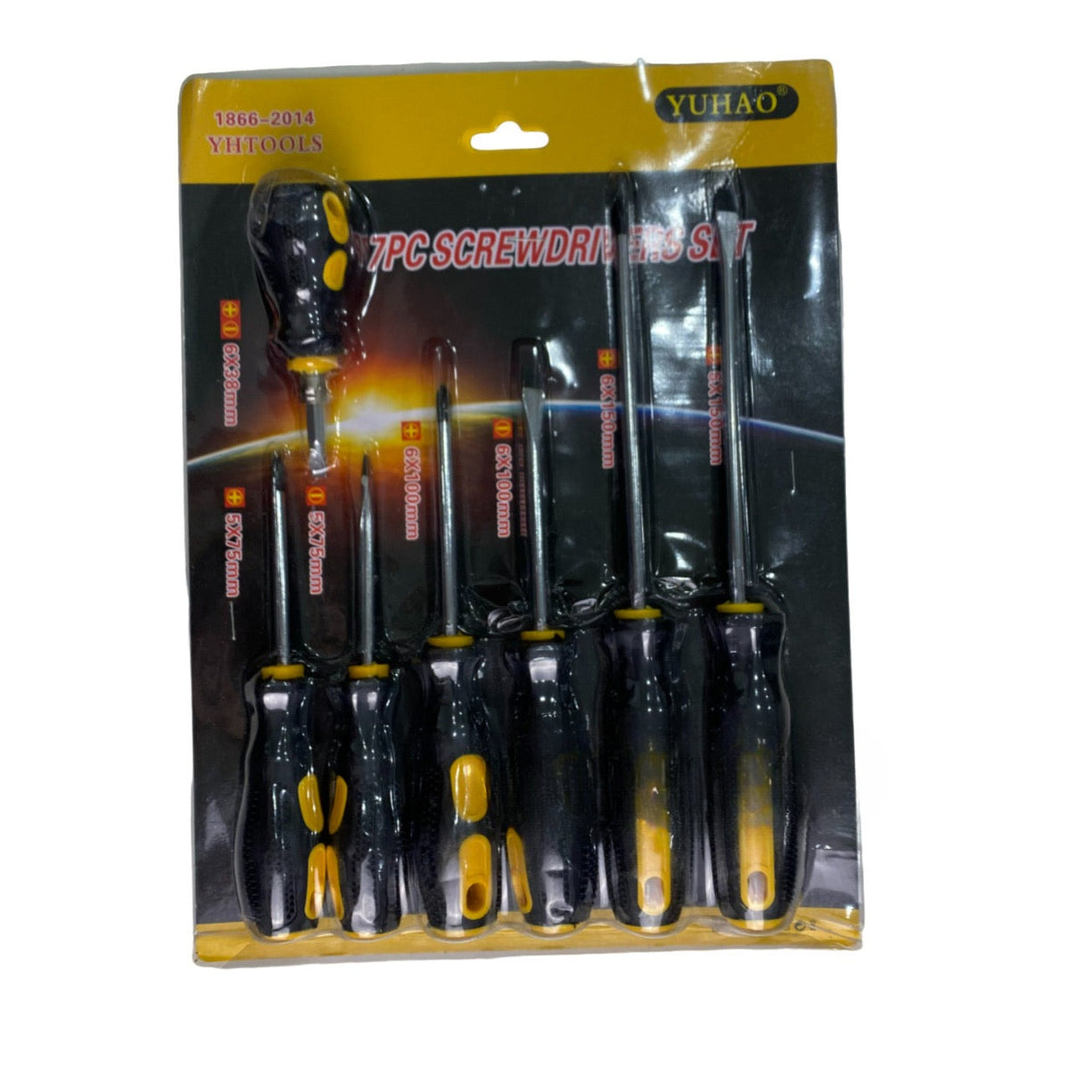 Screwdriver Set Steel Flat Screw driver Philip Screw Tools 6pcs – Arrow ...