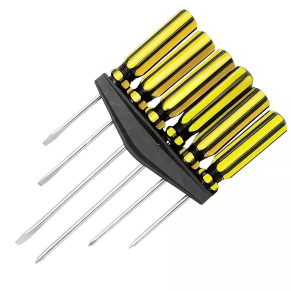 Screwdriver Set Steel Flat Screw driver Philip Screw Tools 6pcs – Arrow ...