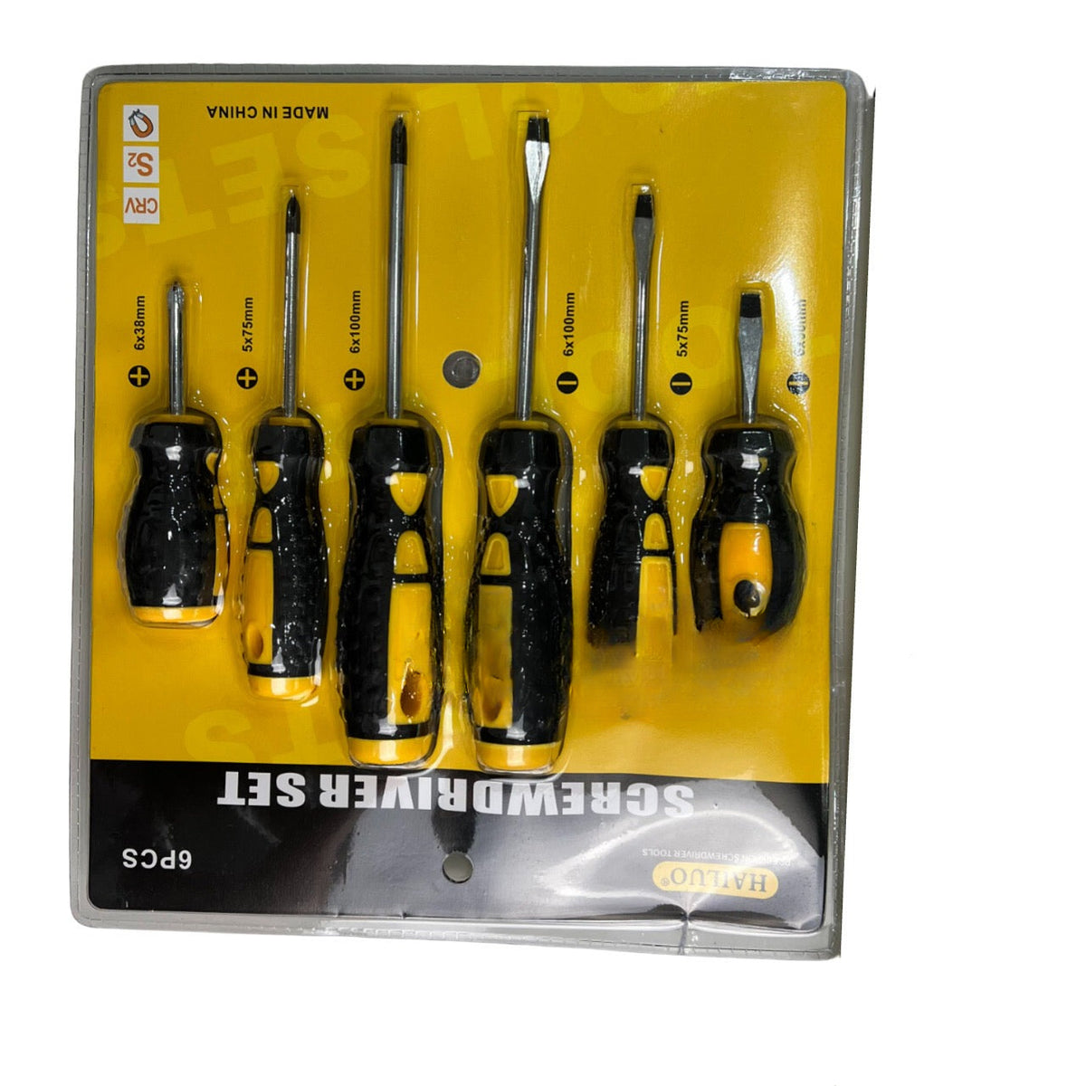 Screwdriver Set Steel Flat Screw driver Philip Screw Tools 6pcs – Arrow ...