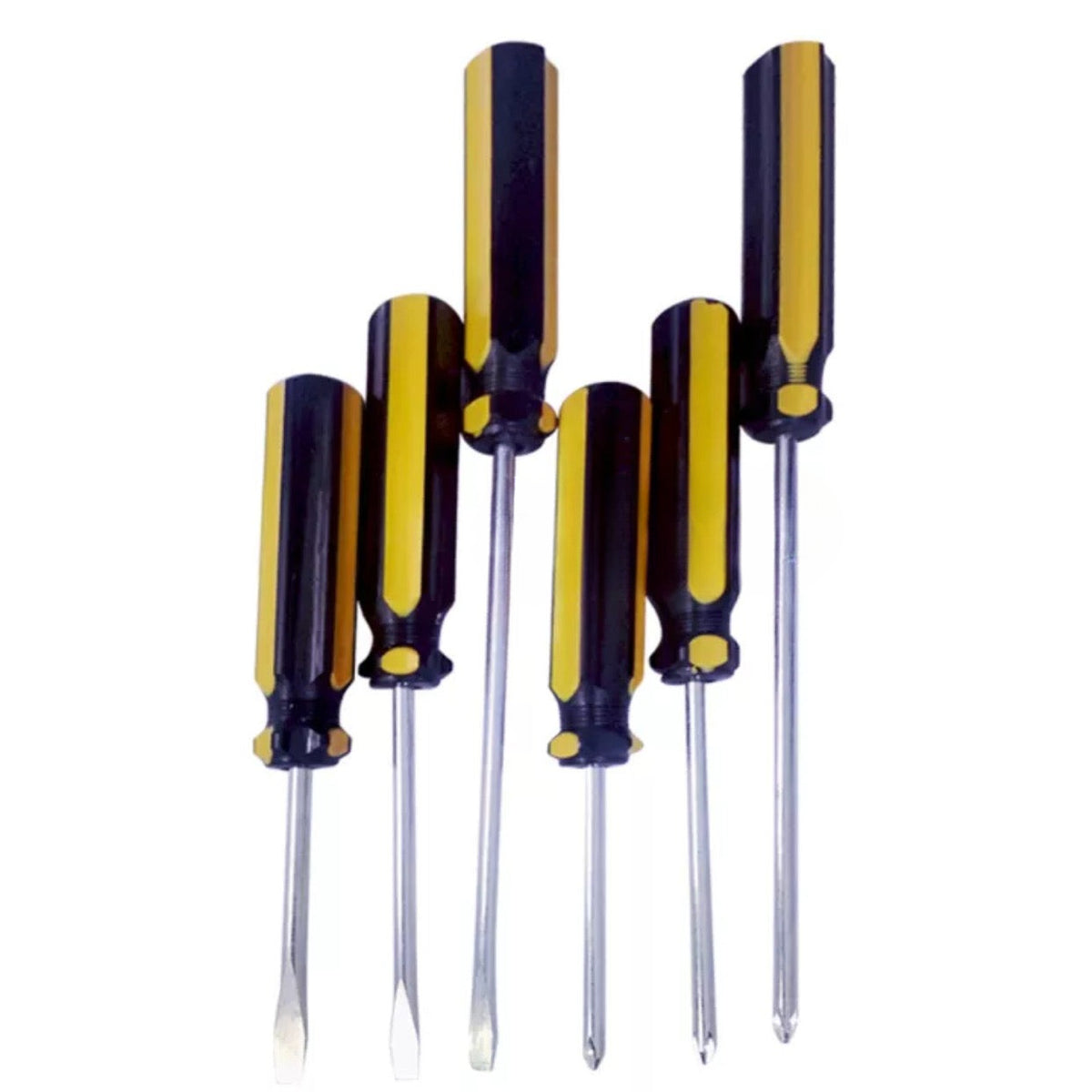 Screwdriver Set Steel Flat Screw driver Philip Screw Tools 6pcs – Arrow ...