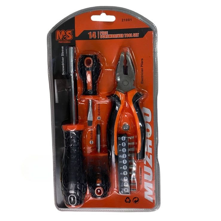 Screwdriver Set Steel Flat Screw driver Philip Screw Tools 6pcs – Arrow ...