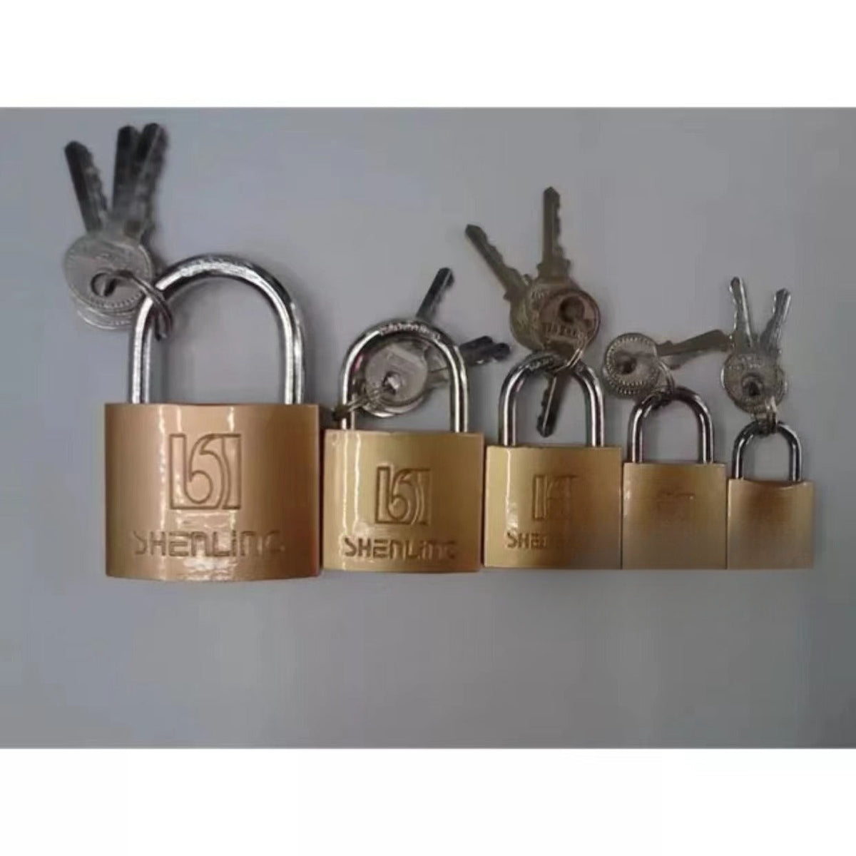 Security 1 Padlock Door Lock Brass Padlock (20mm/25mm/30mm/40mm/50mm ...