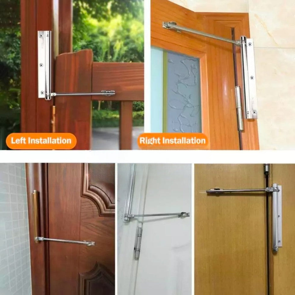 Automatic Steel Self-closing Door Closer Silent Door Closer – Arrow ...