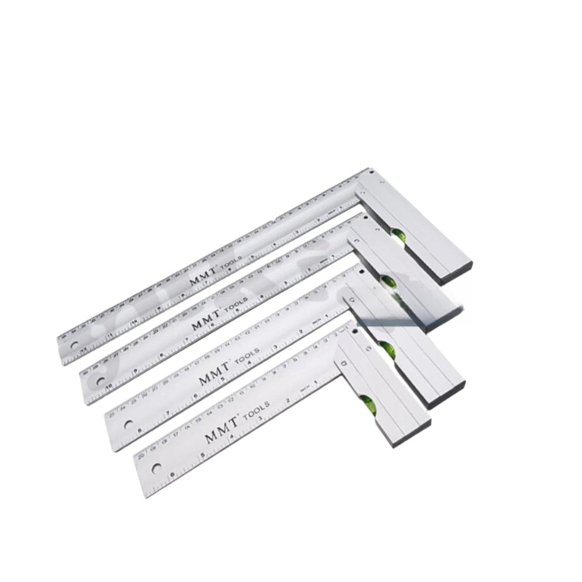 Aluminum Squala L-Square Angle Ruler With Level Bar – Arrow Hardware