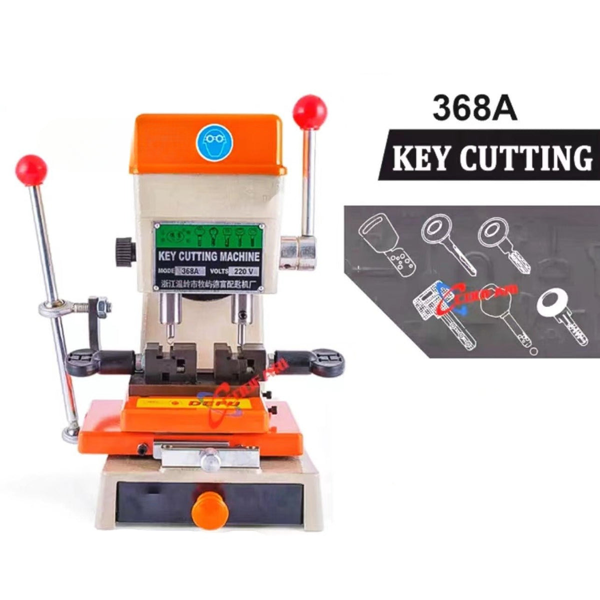 Key Copying cutting Drill Machine 368A Key Duplicating Machine – Arrow ...
