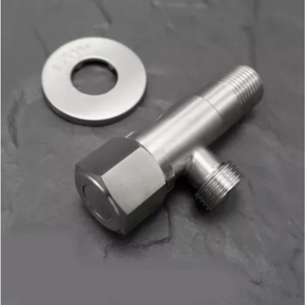 Stainless Steel Angle Valve 2 Way Dual Control Angle Valve 1/2" Multi ...