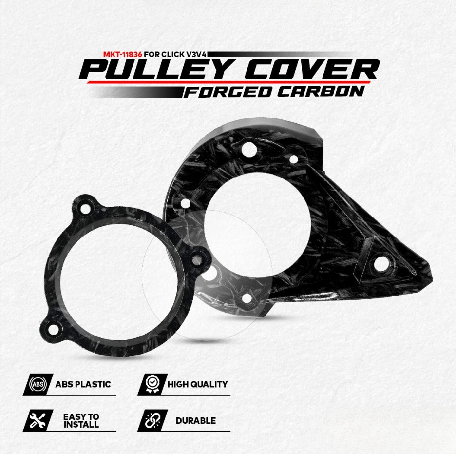 CVT Pulley Cover with Transparent Acrylic Screen for Honda Click V2/V3 ...