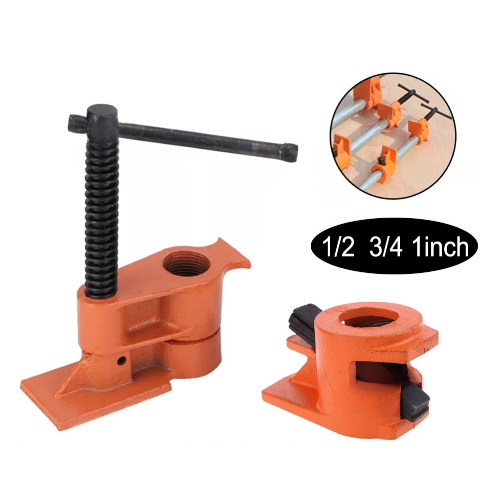 1/2", 3/4", and 1" Pipe Clamps for Woodworking – Heavy-Duty Pipe Clamp ...