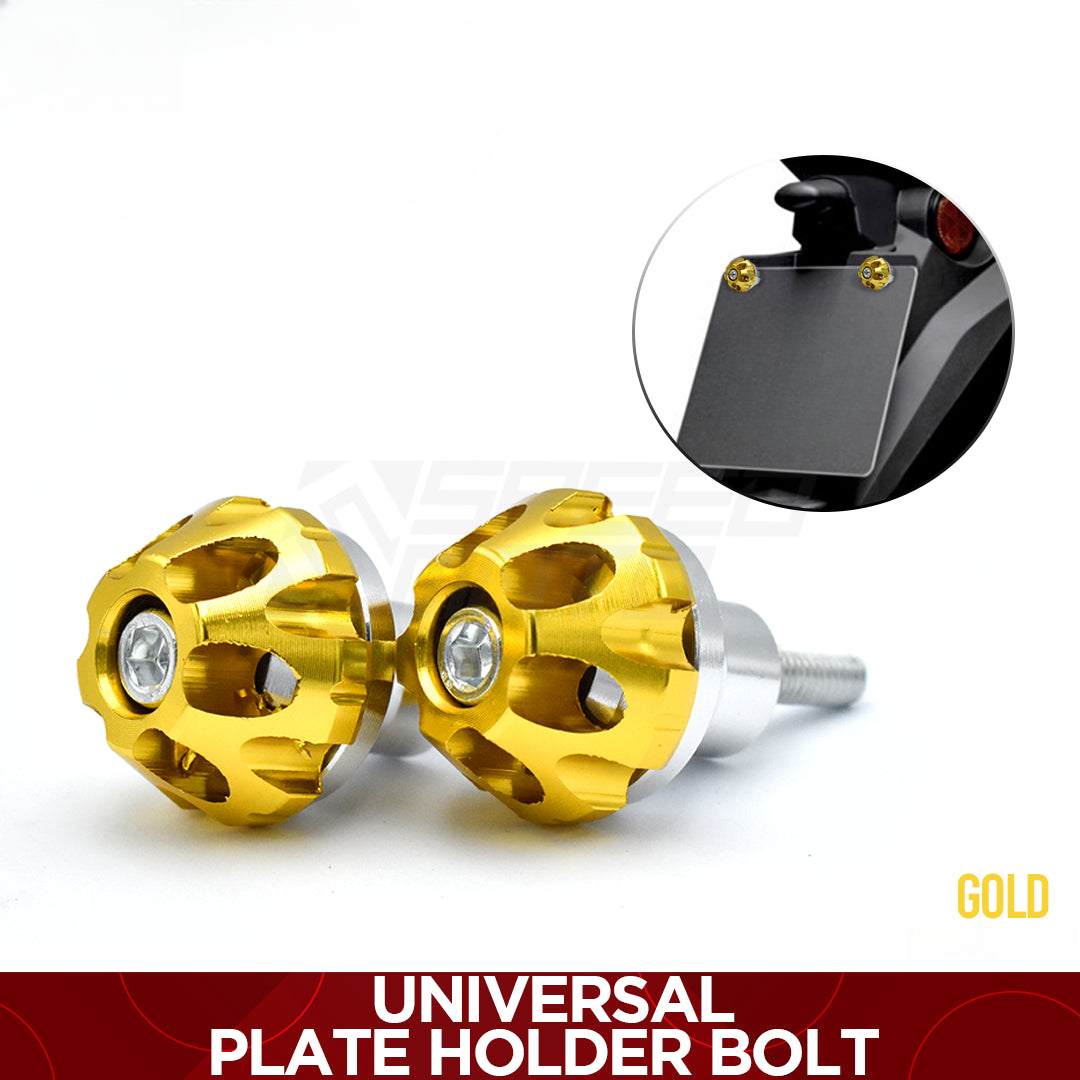 Alloy Bar End Plate Holder Bolts – Universal Motorcycle License Plate ...