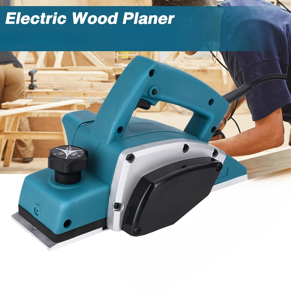 Electric High‑Power Planer – Handheld Power Tool for Woodworking ...