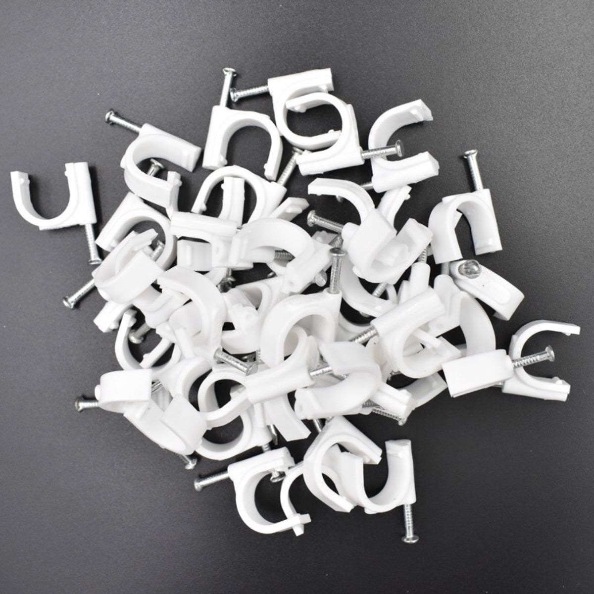 Steel Nail Cable Clips – Arrow Hardware