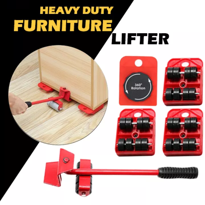 Easy Move Furniture Lifter and Slider Wheels Set for Heavy Items ...