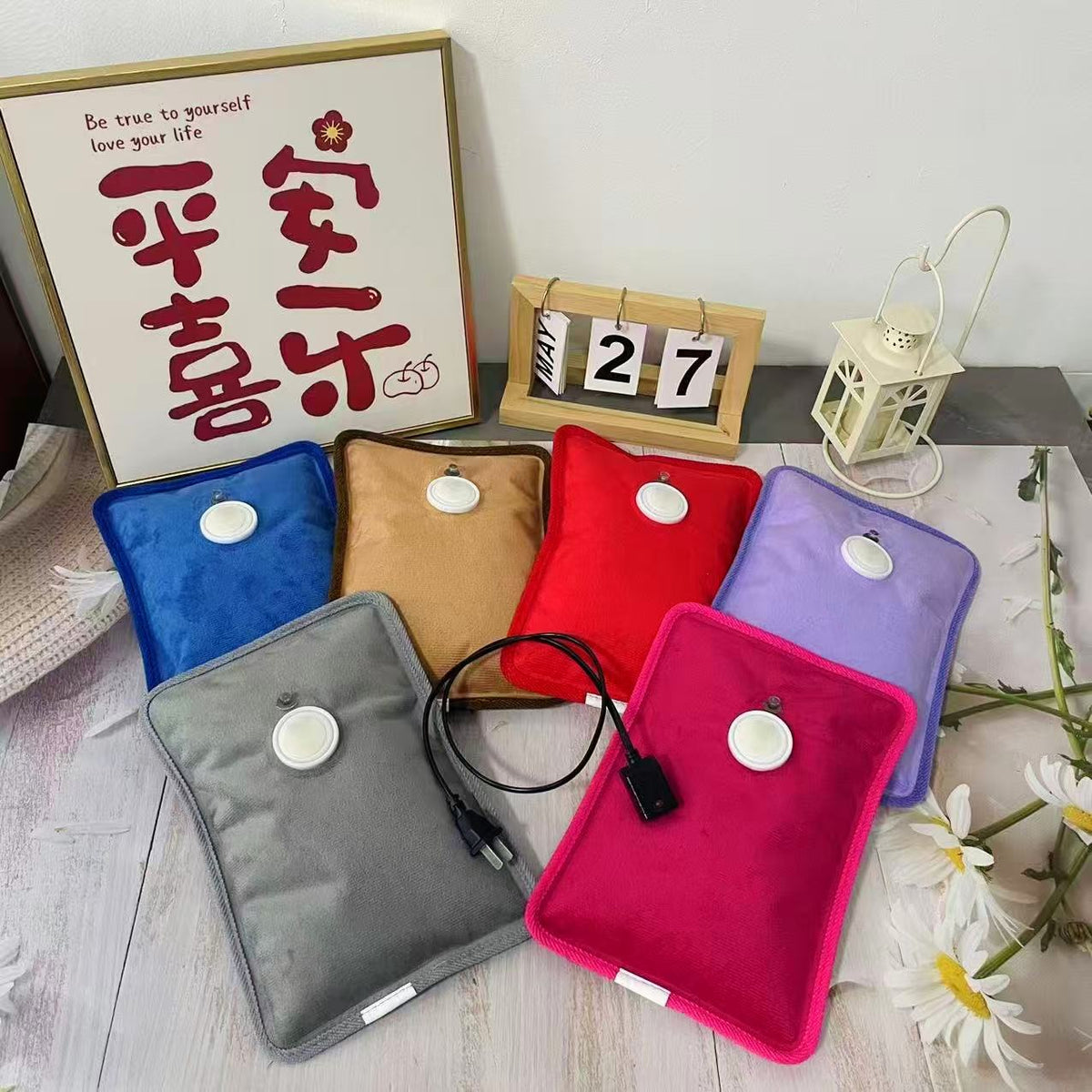 Rechargeable Electric Hot Compress Water Bag with Box & water – Arrow ...