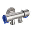 Stainless Steel Angle Valve 2 Way Dual Control Angle Valve 1/2" Multi ...