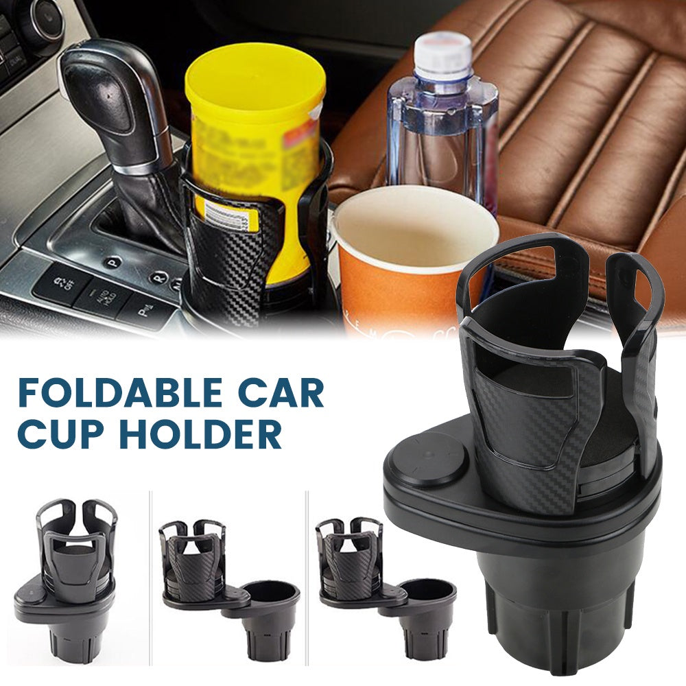 2 In 1 Vehicle-mounted Slip-proof Cup Holder 360 Degree Rotating Water ...