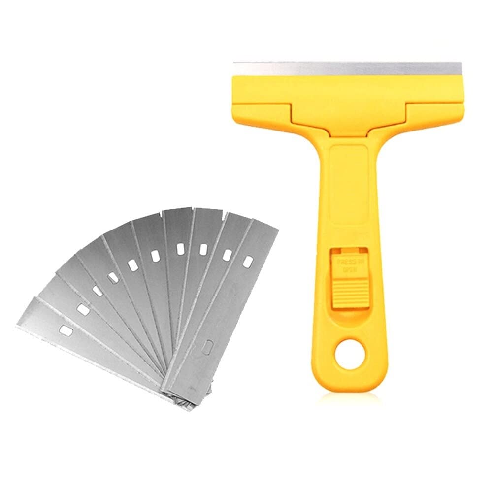 Glass and Tile Scraper Portable Cleaning Shovel Knife Wall Floor Tiles ...