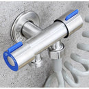 Stainless Steel Angle Valve 2 Way Dual Control Angle Valve 1/2" Multi ...