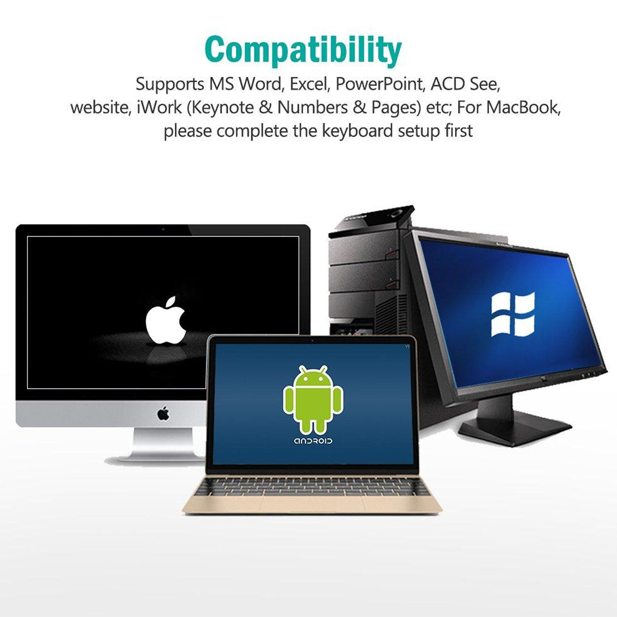 USB 2.4GHz Wireless PowerPoint Presenter with Laser Pointer and Slide ...