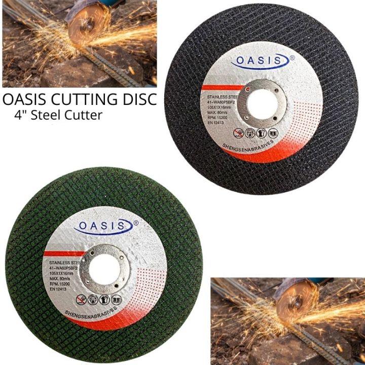 Oasis Super Thin Cutting Disc 4" Green (25 pcs) – Arrow Hardware