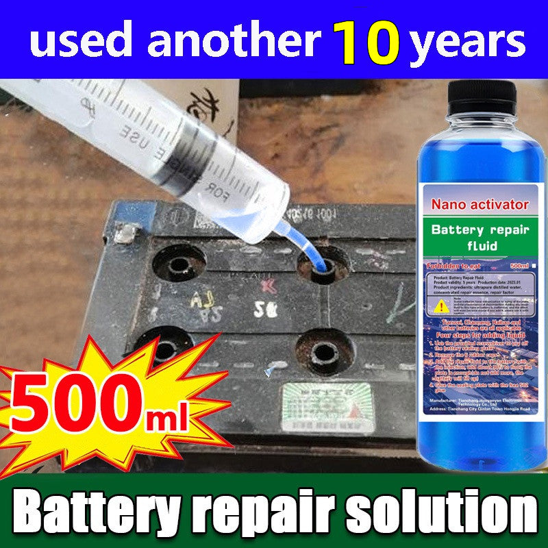 Battery Repair Fluid for Motorcycles and Cars Battery Repair Solution ...